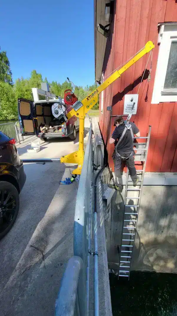 48-1200mm Davit Arm with Counterweight