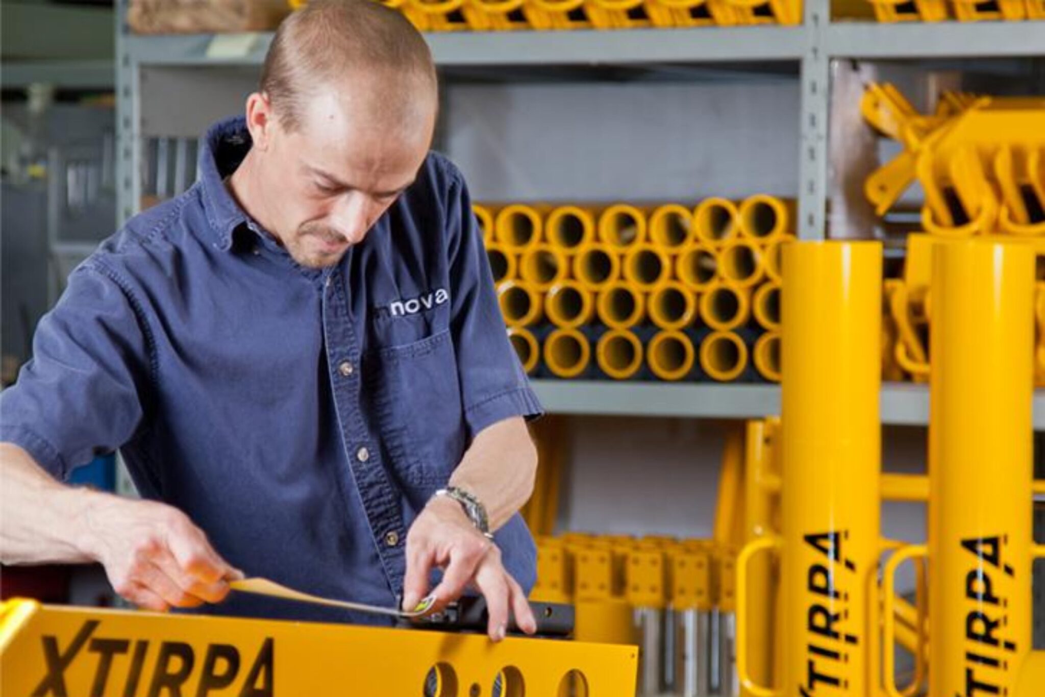 Mural angular adapter - Xtirpa - Test site